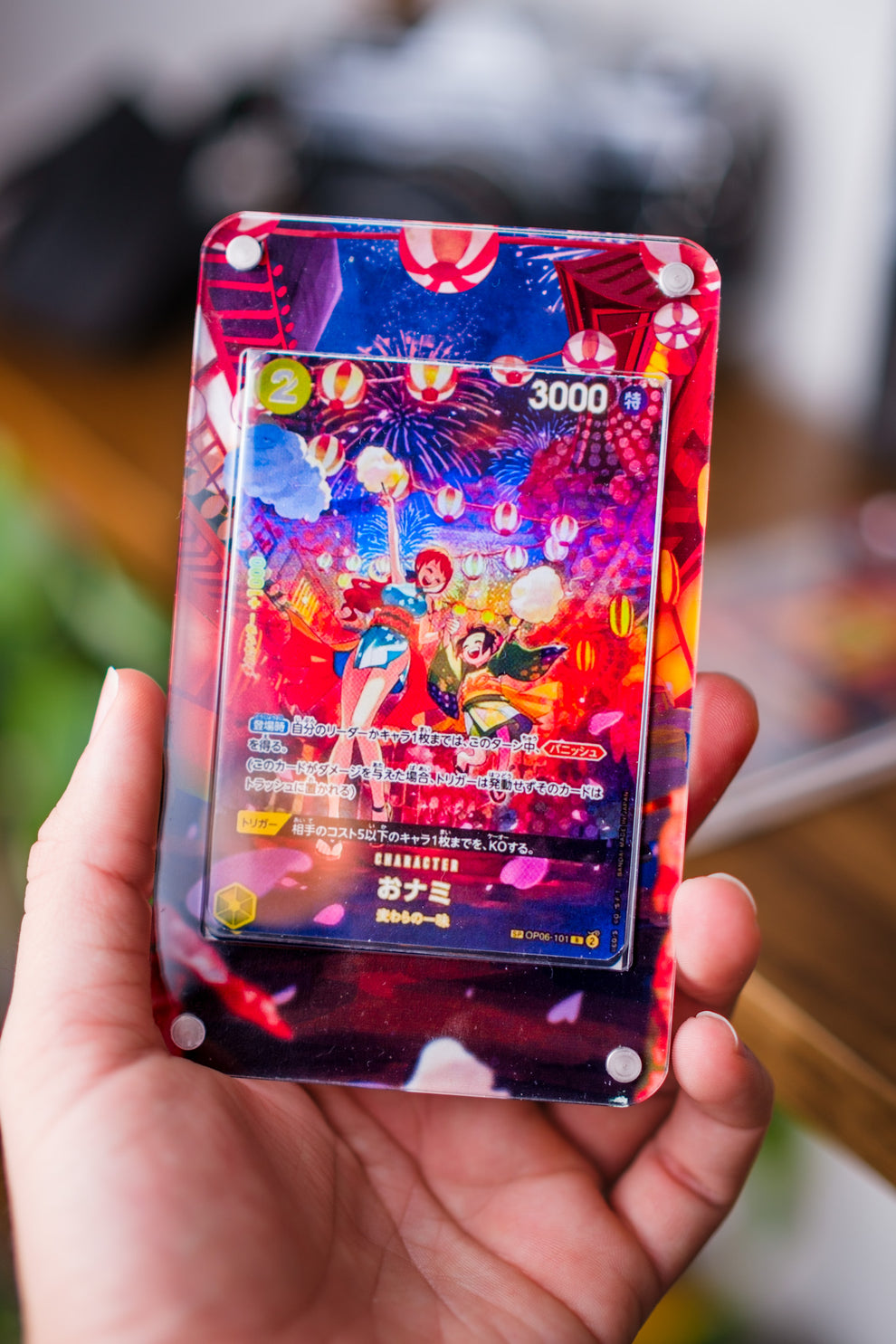 O-Nami SP OP07 | Display Case Extended Art for One Piece Card – GeeksStop