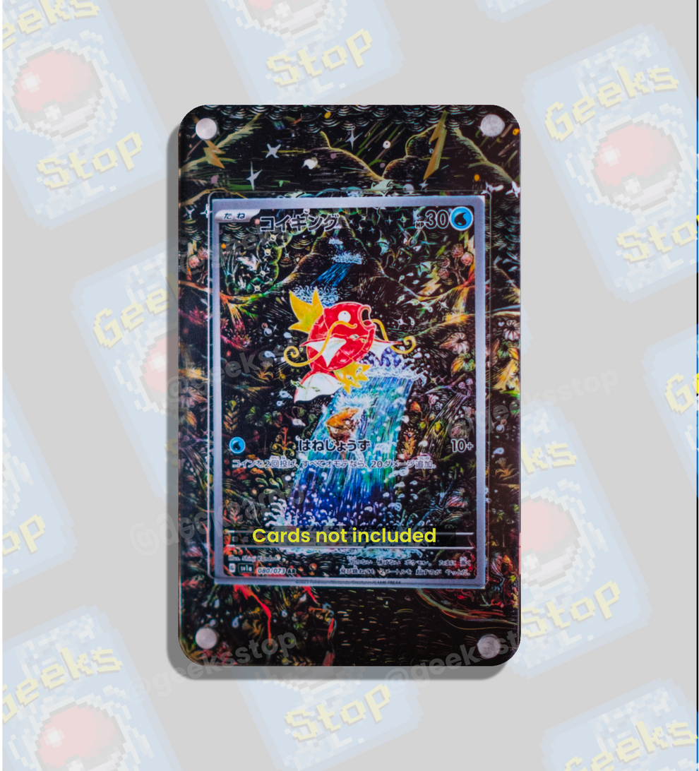 Magikarp Illustration Rare | Card Display Case Extended Art for Pokemo ...