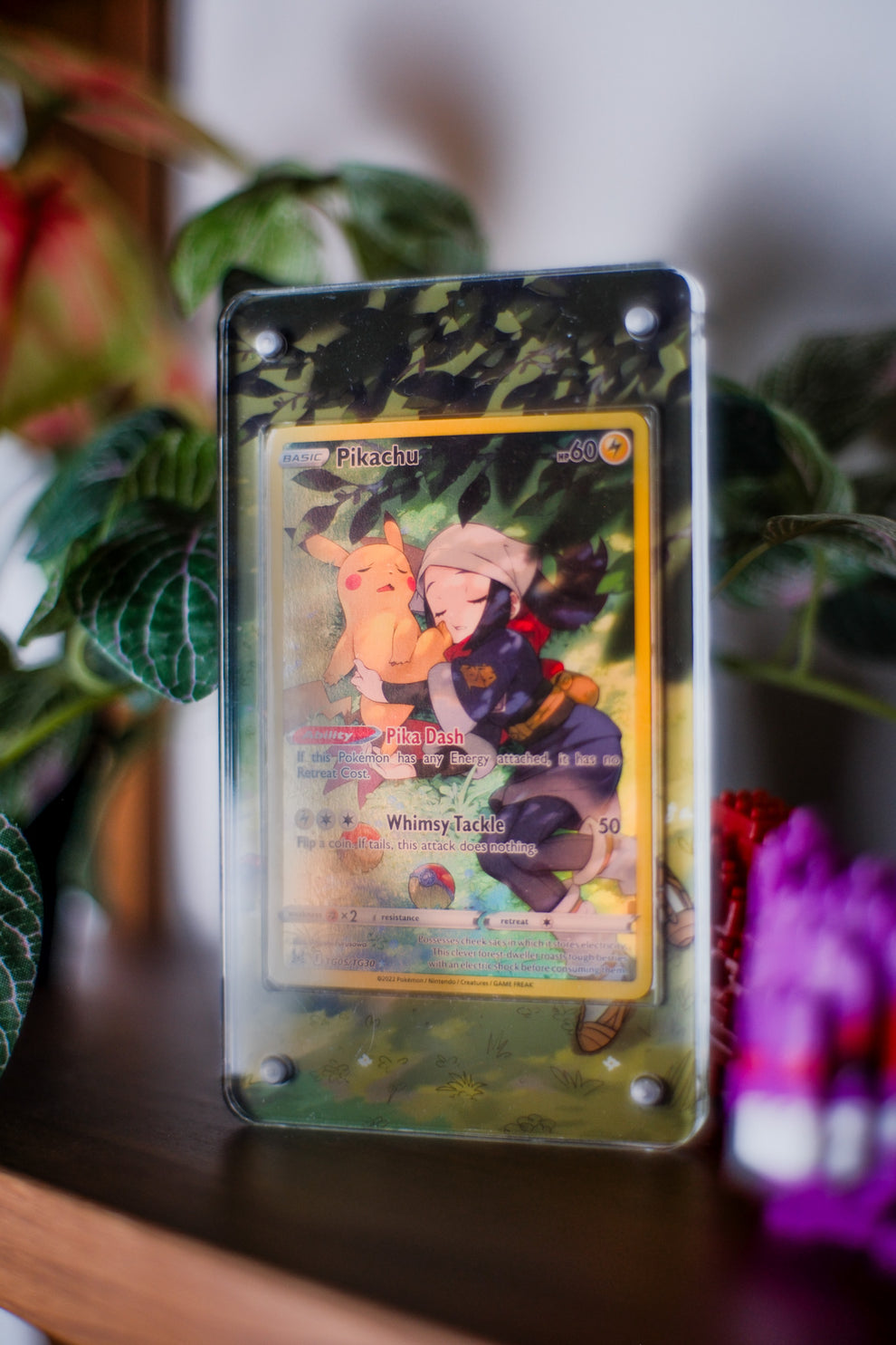 Pikachu CHR TG05 | Card Display Case Extended Art for Pokemon Card – GeeksStop