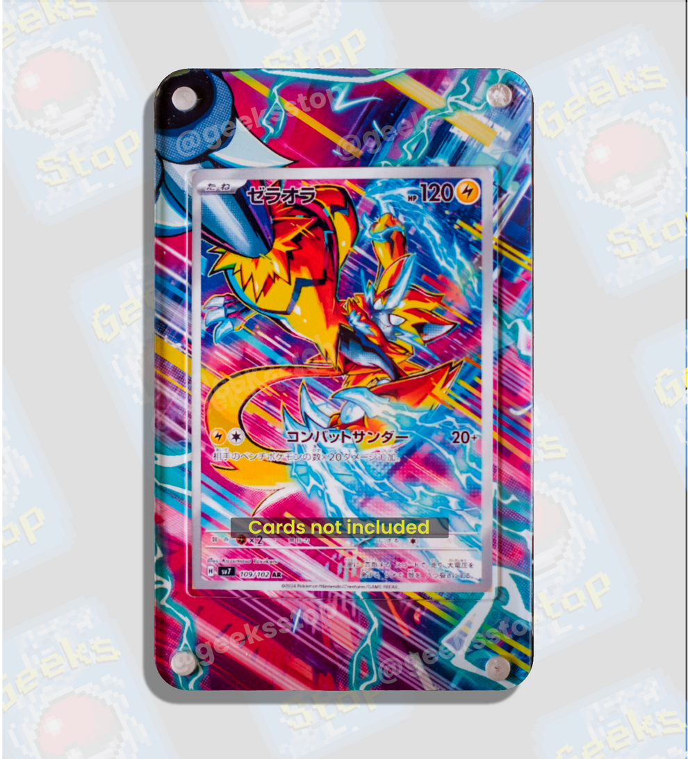 Zeraora AR Extended Art Custom Display Case for Pokémon Card – GeeksStop