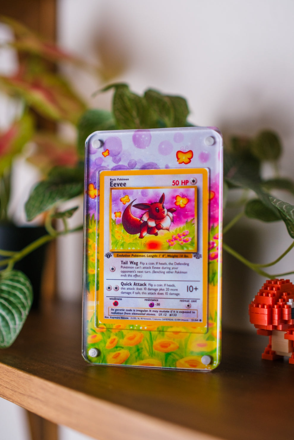 Eevee Jungle #51 | Card Display Case Extended Art for Pokemon Card ...