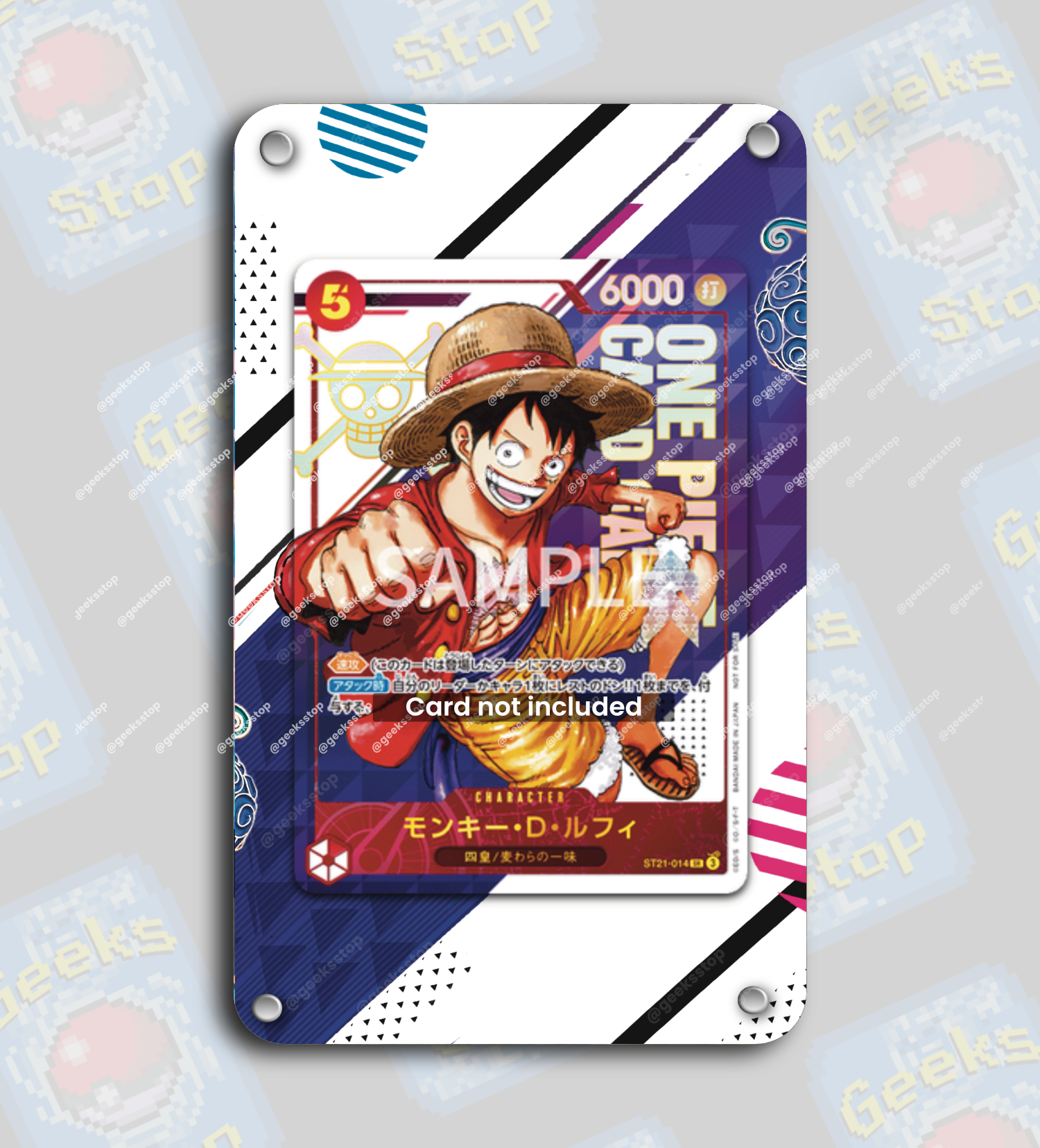 One Piece Card Game Extended Art Display Cases – GeeksStop