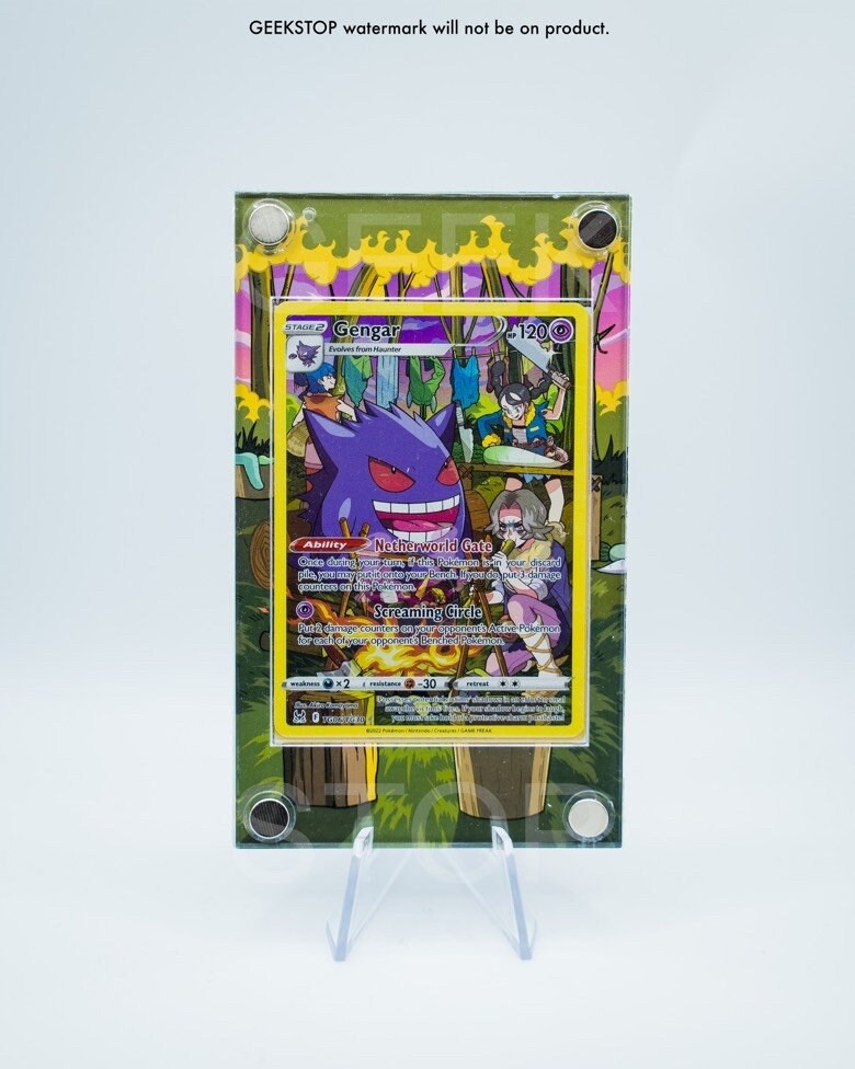 Gengar CHR TG06 Custom Pokemon Card Display Case – GeeksStop