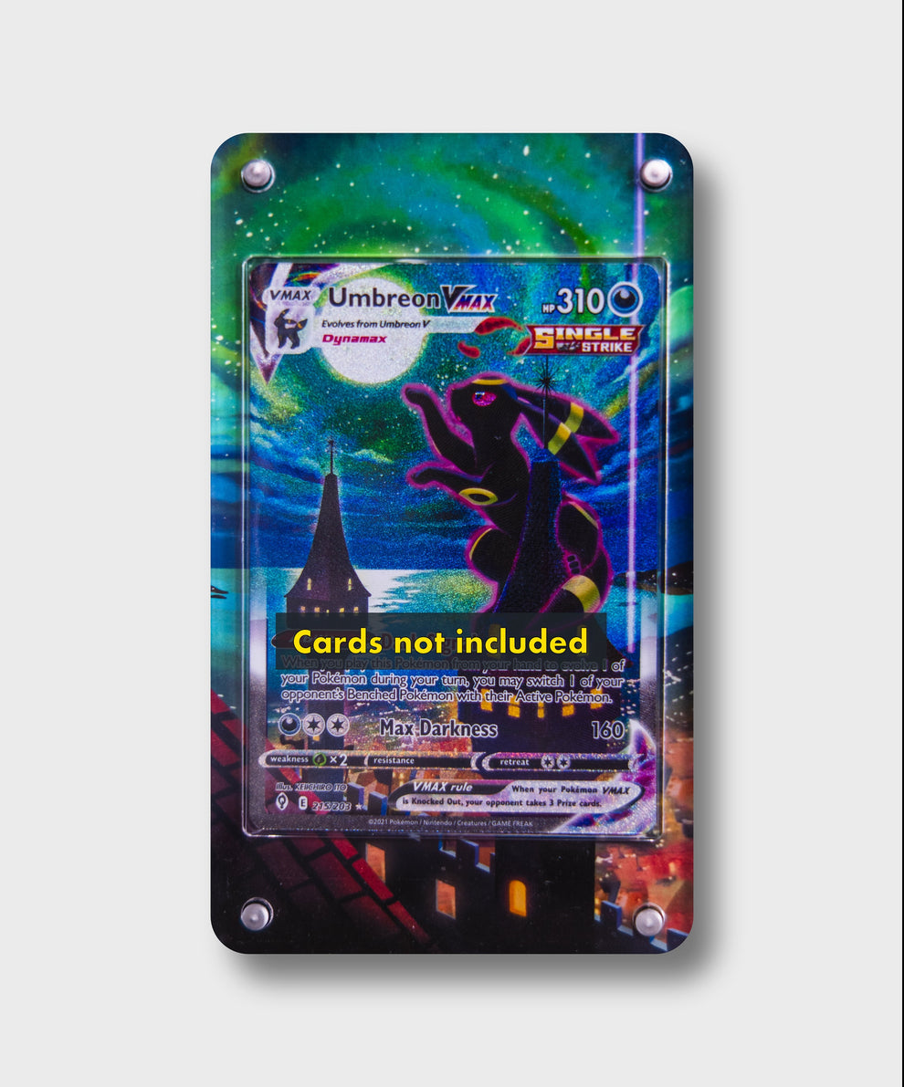 Umbreon VMAX Alternate Art Extended Art Custom Display Case for Pokémo ...